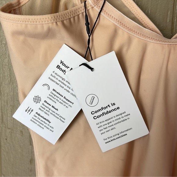 knix | Tops | Ashley Graham X Knix Mesh Bodysuit Peony | Poshmark